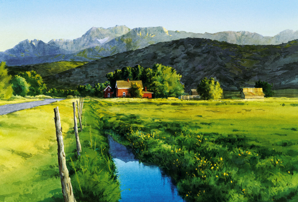 Al Rounds|Beautiful watercolors that carry us over a distance of miles ...