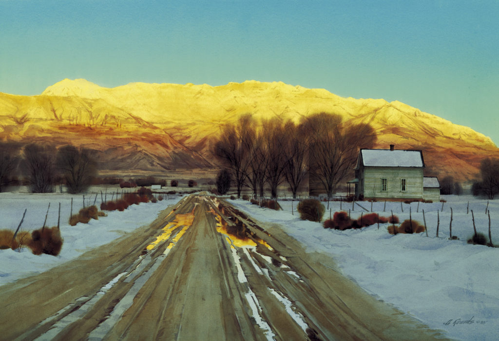 Al Rounds|Beautiful watercolors that carry us over a distance of miles ...