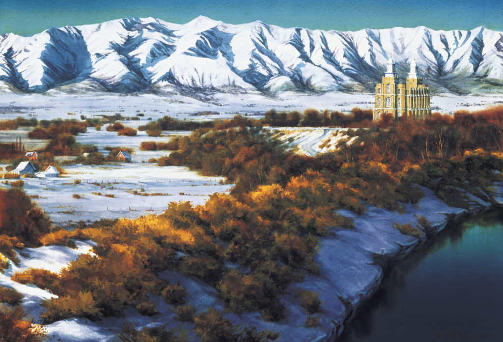 Logan Temple Winter|Al Rounds