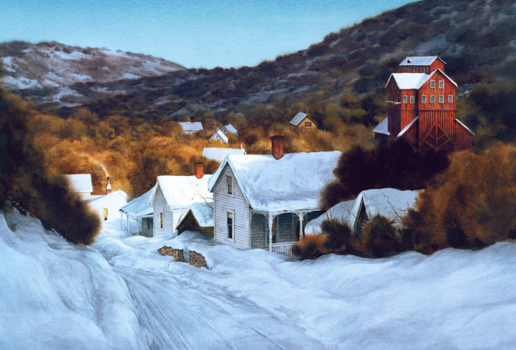 Al Rounds|Beautiful watercolors that carry us over a distance of miles ...