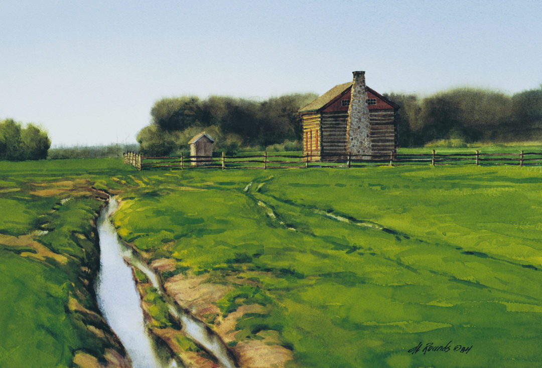 Peter Whitmer Cabin|Al Rounds