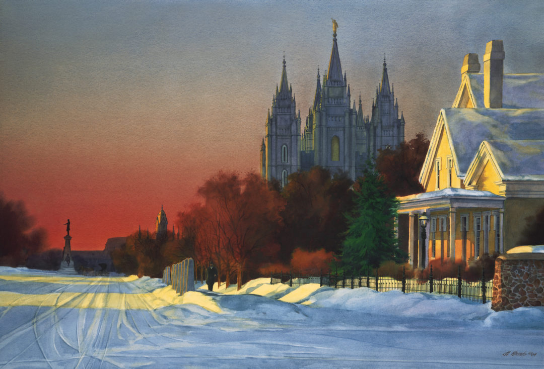 South Temple 1893|Al Rounds