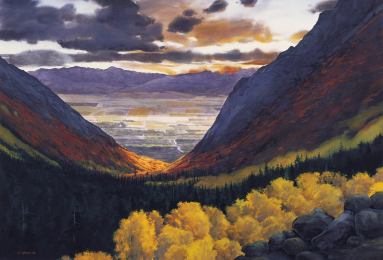 Al Rounds|Beautiful watercolors that carry us over a distance of miles ...