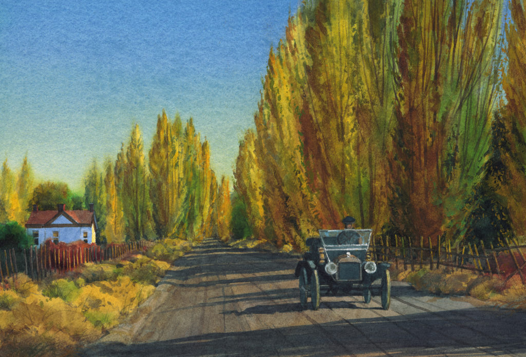 Al Rounds|Beautiful watercolors that carry us over a distance of miles ...