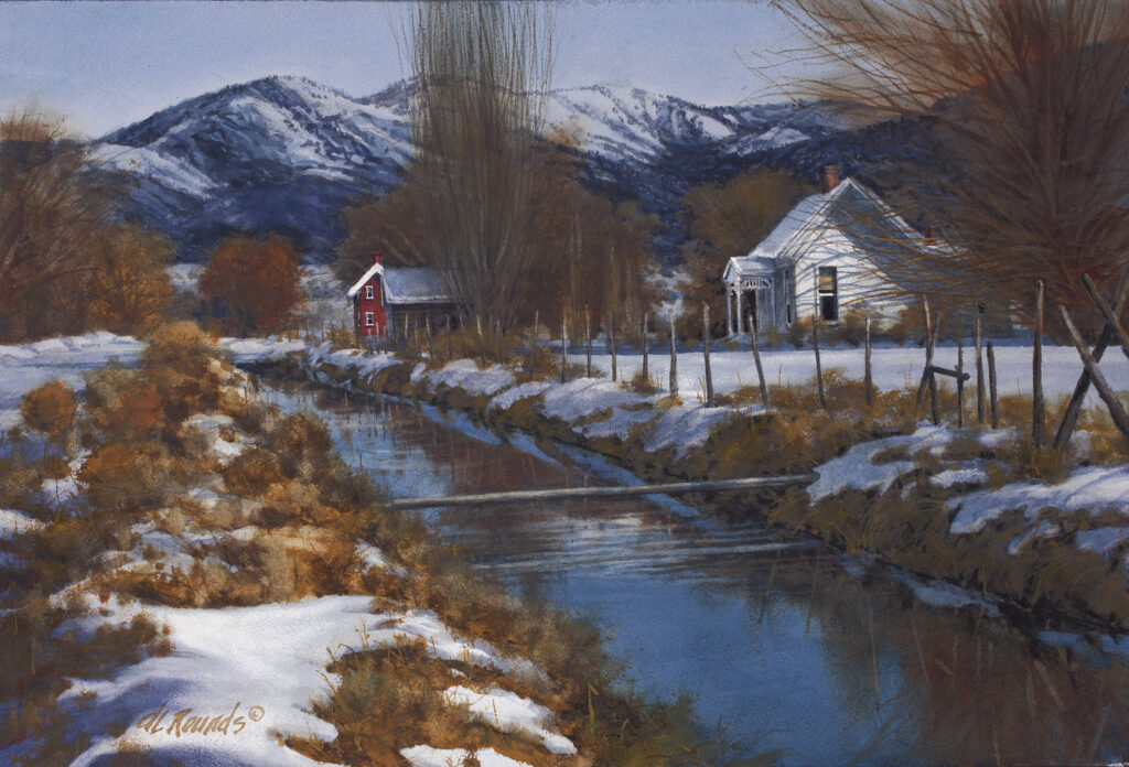 Al Rounds|Beautiful watercolors that carry us over a distance of miles ...